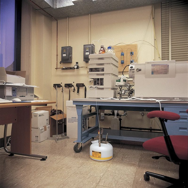 HPLC Safety Disposal Cans 1270 Justrite White - OSE Directory