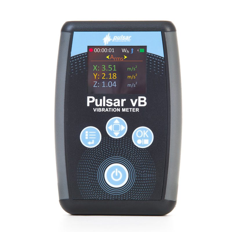 HAV Meter – Pulsar vB hand arm vibration meter - OSE Directory